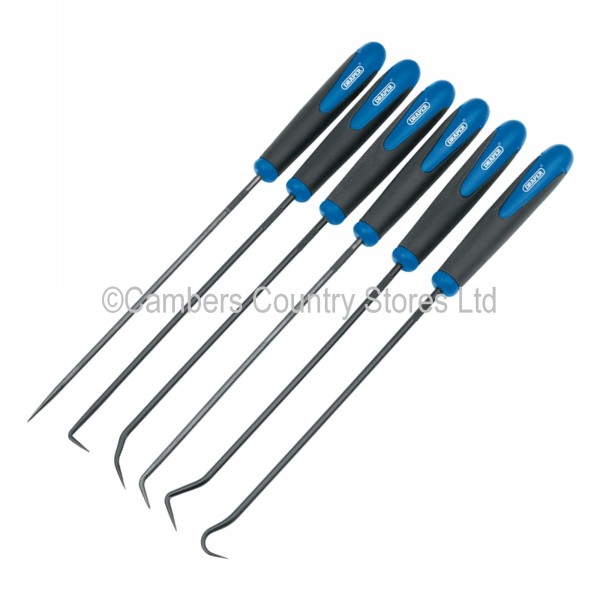 Draper Long Reach Hook & Pick Set 6 Piece | Cambers Country Store Draper Long Reach Hook & Pick Set 6 Piece | Cambers Country Store